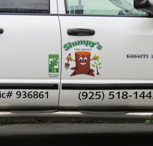 Vinyl Decals - design, production, installation - Sam’s Signs